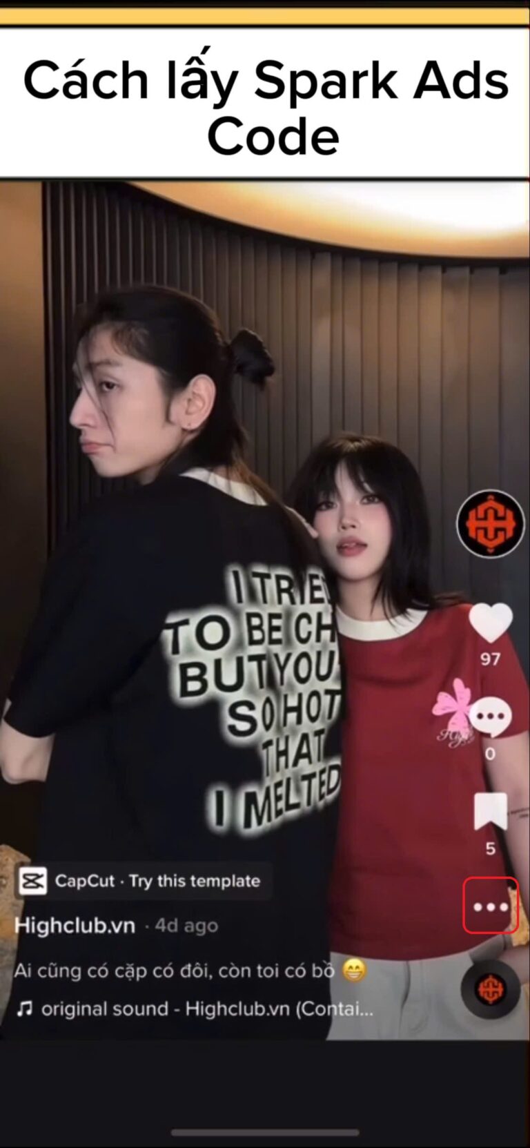 Cách lấy TikTok Spark Ads Code quảng cáo - InnoDi - Performance Marketing Agency